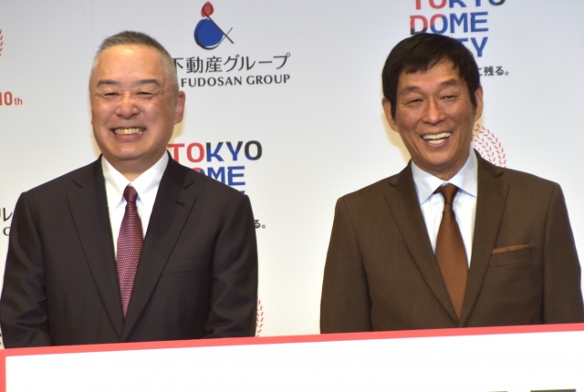 明石家さんま、吉本興業・岡本社長をイジり倒す「思ってるよりもちゃんとしていた」 過去に5時間超の会見も今回はきっちり3分|愛媛新聞online